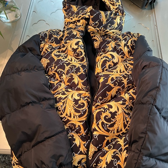 Versace | Jackets & Coats | Versace Reversable Puffer | Poshmark